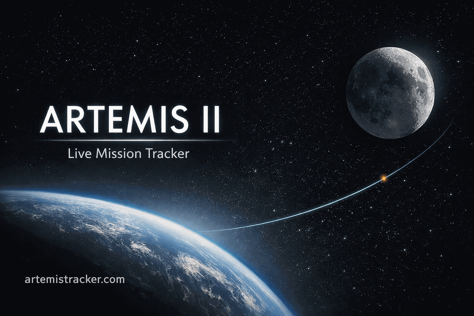 Artemis II Mission Tracker | Live Orion 3D Timeline – Track humanity’s next crewed journey ...